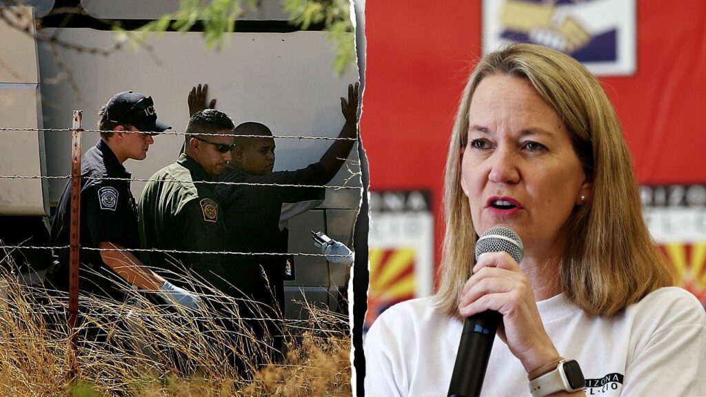 Arizona AG Kris Mayes says masked ICE agents can be shot under stand ...